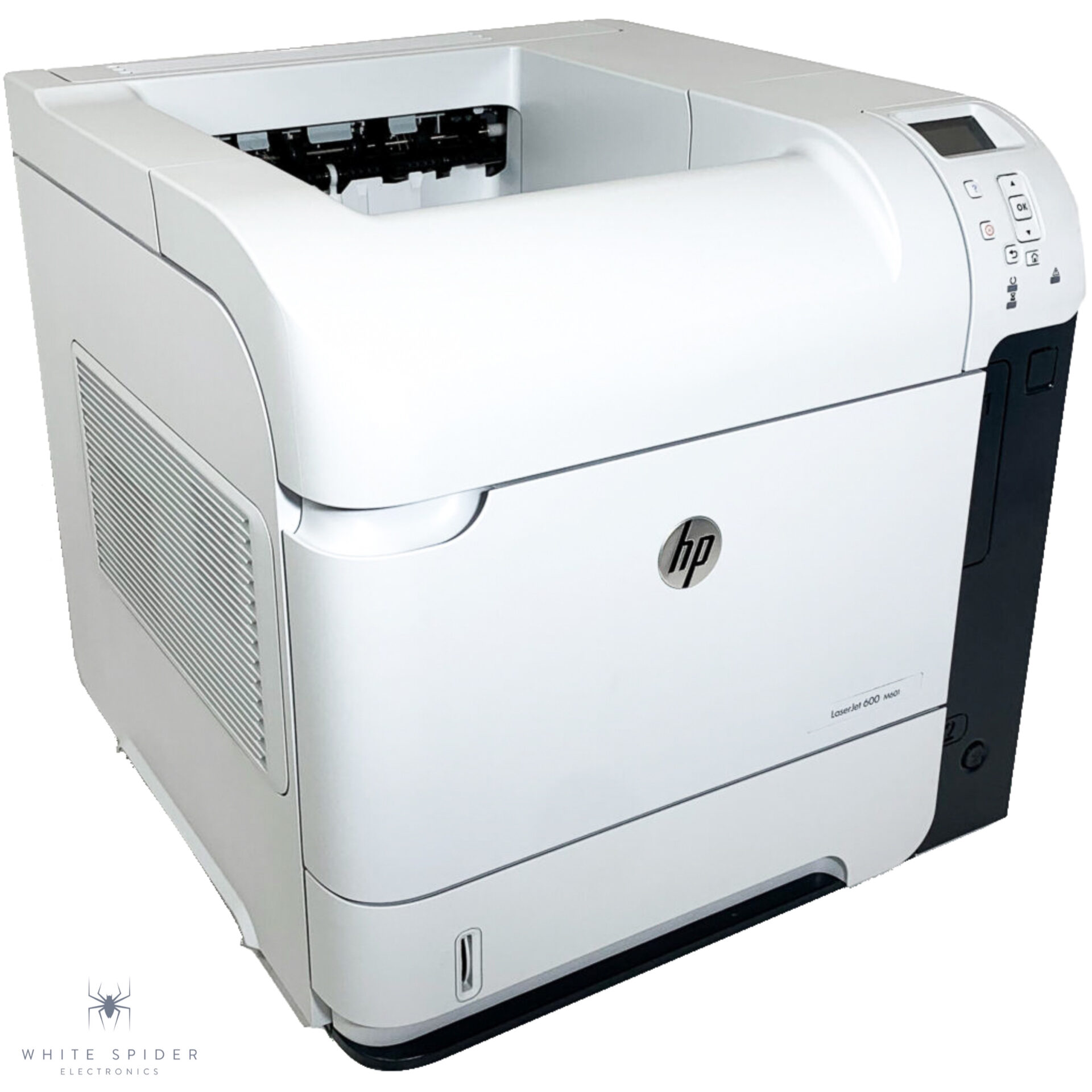 HP LaserJet Enterprise 600 M601N Laser Printer CE989A - White Spider ...