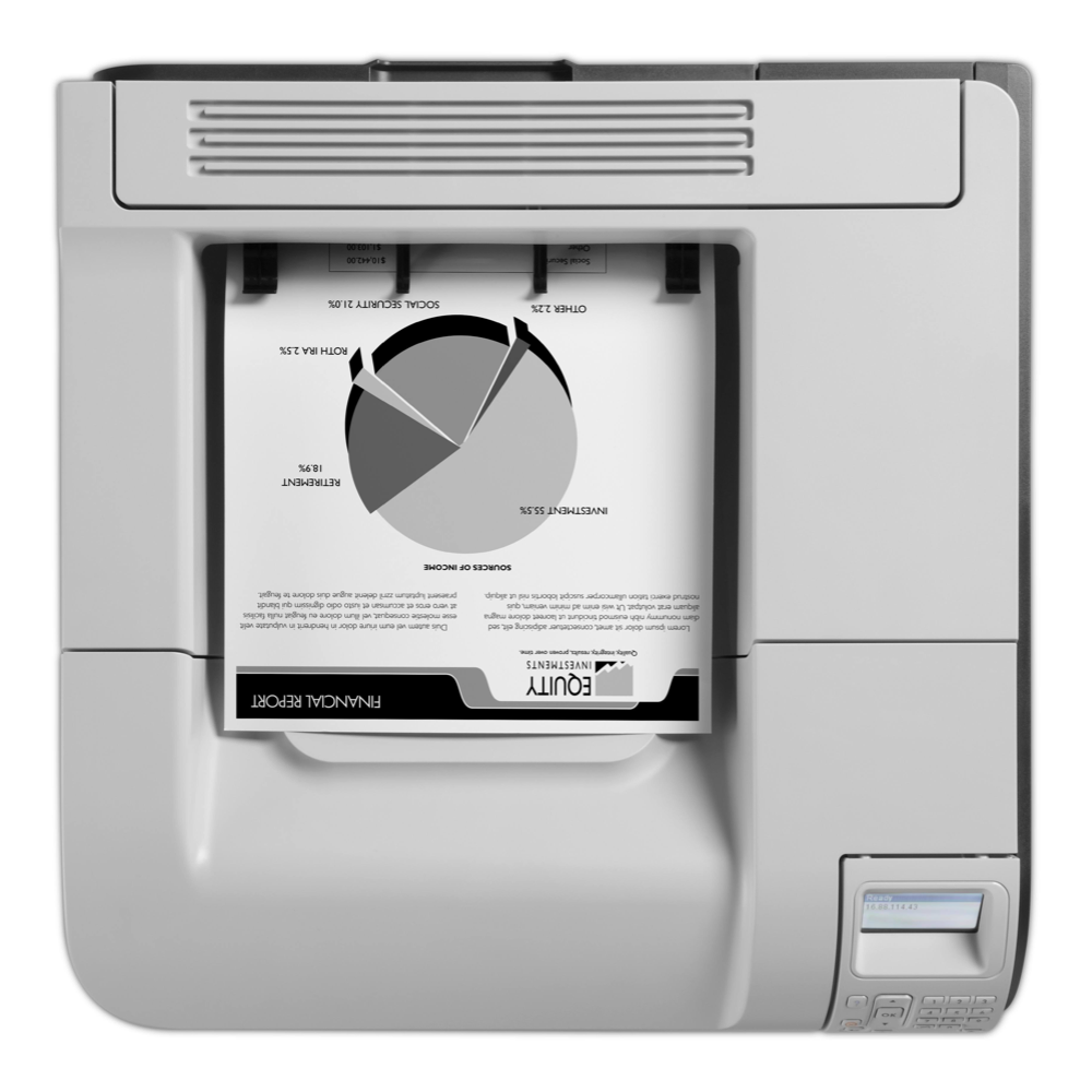 HP LaserJet Enterprise 600 M603n Monochrom Laser Printer CE995A - White ...